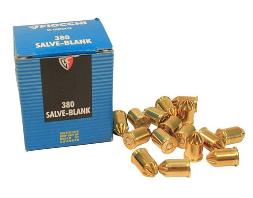 Fiocchi 380/9x17 Blank Pistol 9mm | Two Smoking Barrels