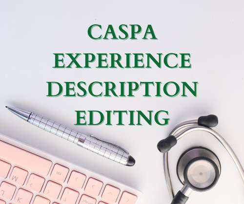 CASPA Experience Description Editing | The Expat PA