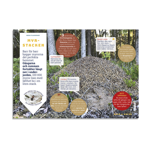 Myrstacken, aluminiumskylt A3 | naturutrustning.se