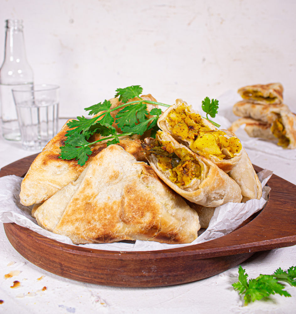 Streetfood aus Sri Lanka: Kartoffel Roti