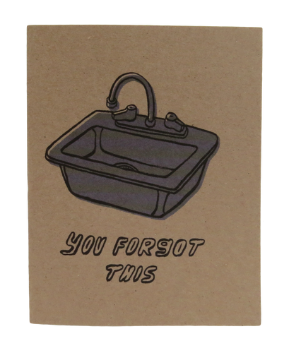 KITCHEN SINK // CARD | madamchino