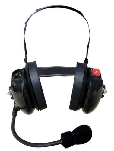 HEADSET, HIGH NOISE, BLACK, BTH, FLEXIBLE BOOM MIC | Wildslide Motorsport