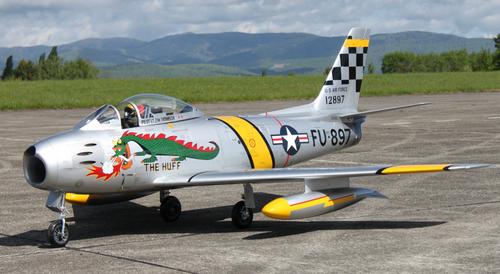 Tomahawk F-86 3.1m wingspan Servo ready "The Huff" | azaerosports