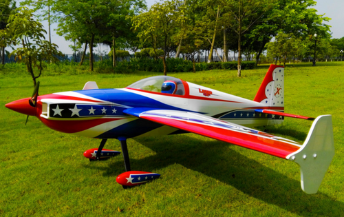 Extreme Flight Laser 91" (Red/White/Blue) | azaerosports