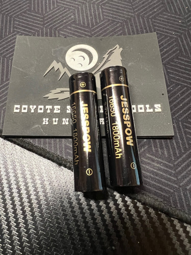 Jesspow 16650 battery’s | Coyote Slayer Tools