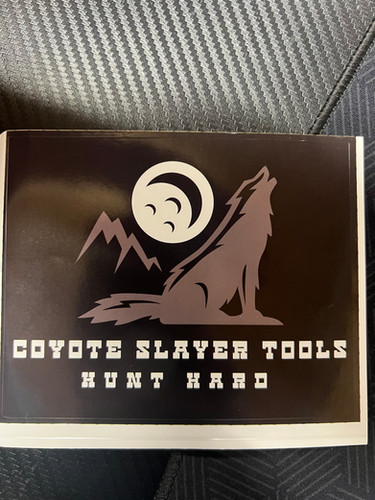 STICKER 5X5 | Coyote Slayer Tools
