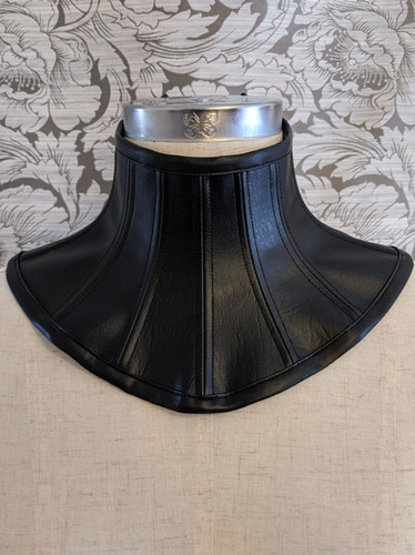 Faux Leather Posture Collar | valkyrie-corsets