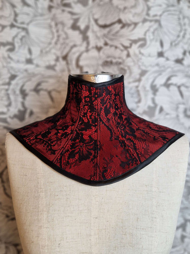 Lace Posture Collar | valkyrie-corsets