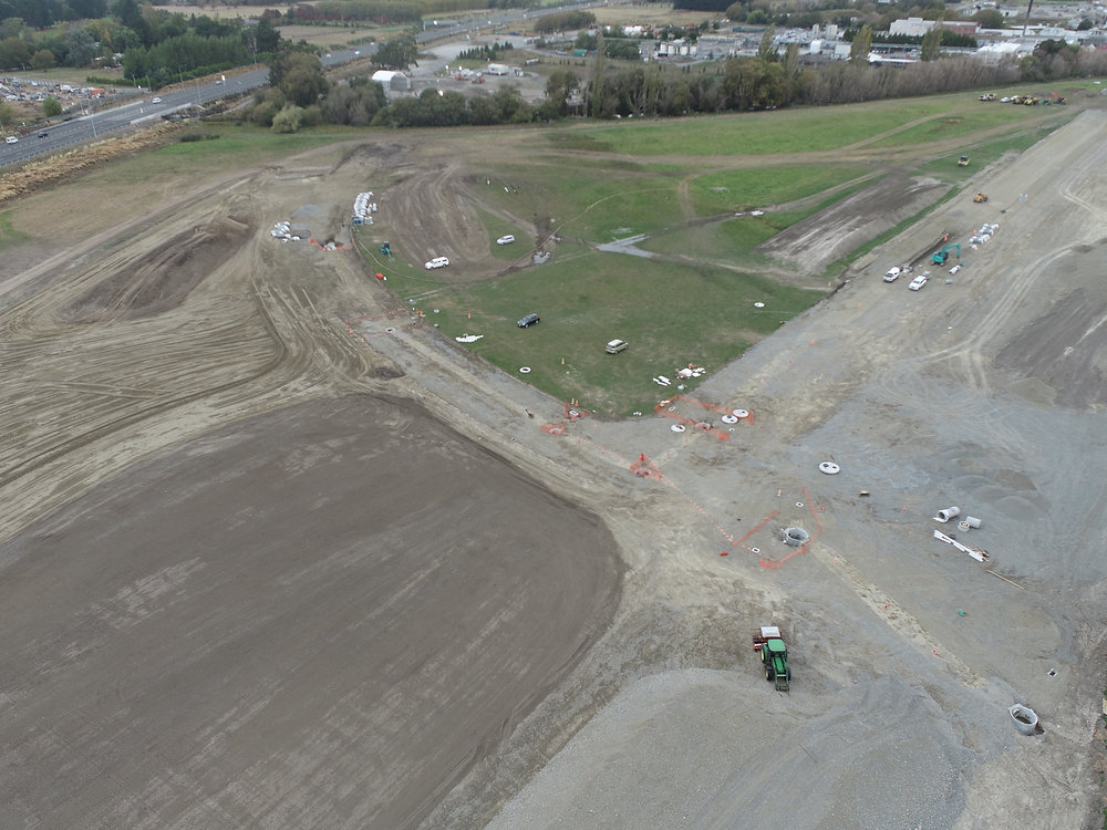 Factory Road is progressing quickly.