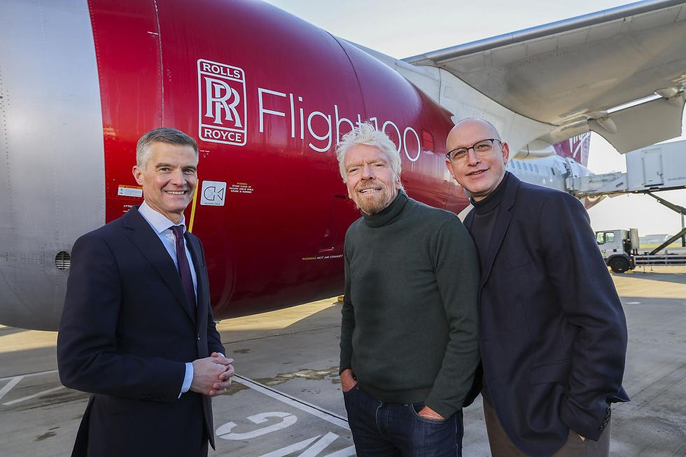 Virgin Atlantic operates world’s 1st commercial transatlantic flight on ...