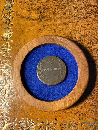 portuguise moidore coin weight 1748 withers ref | devoncoins.co.uk