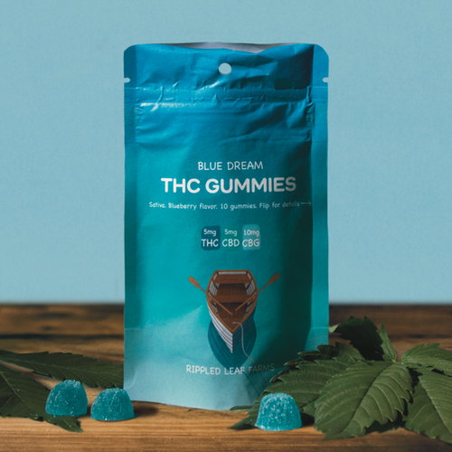 Blue Dream Gummies (Sativa) | Rippled Leaf Farms