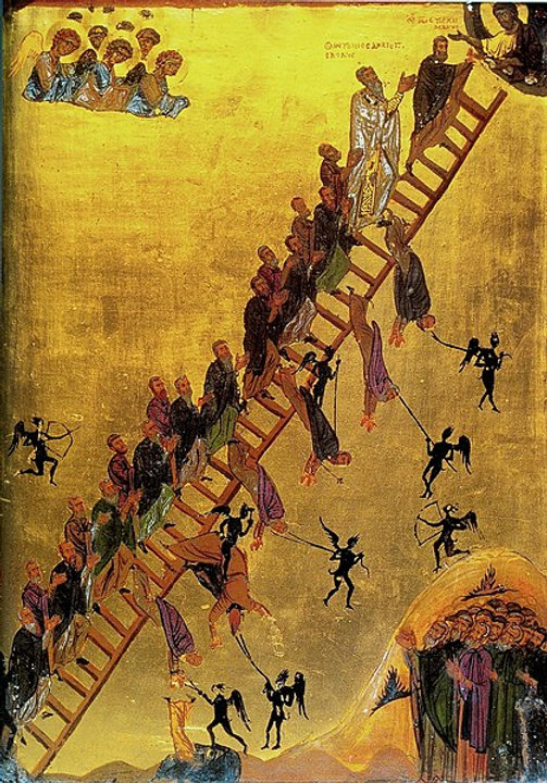 La verdadera escalera del Santo Sepulcro