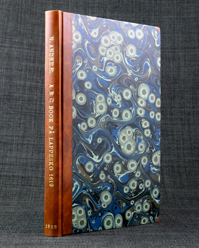 ABC-bok på lapska, 1619. Faksimil 1922, oskuren | Lorenz B. Hatt