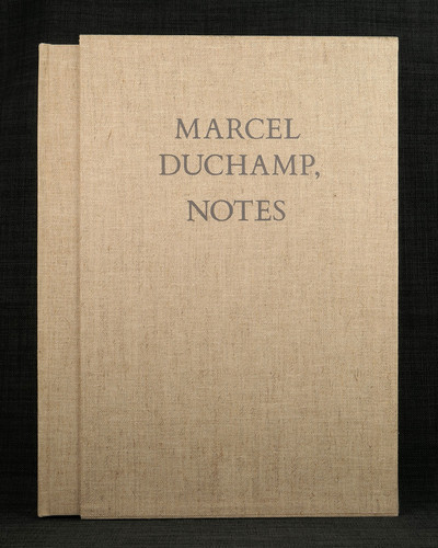 Marcel Duchamp: Notes | Lorenz B. Hatt