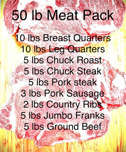 50 lb Meat Pack | The Butcher Boys