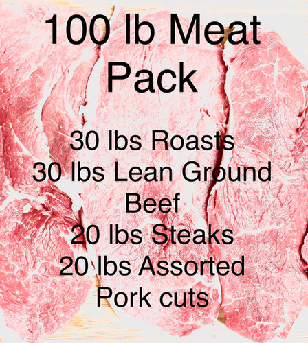 100 lb Meat Pack | The Butcher Boys