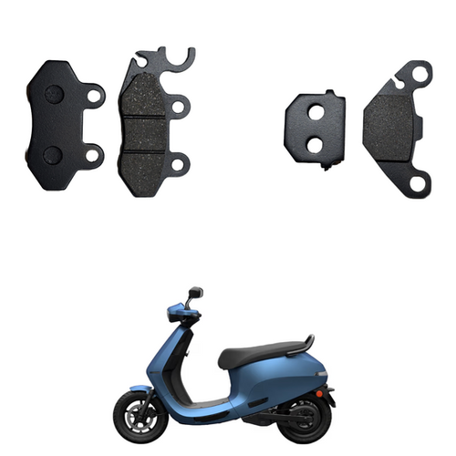 Ola S1 / S1 Pro Brake Pads Set | Front & Rear Semi-Metallic
