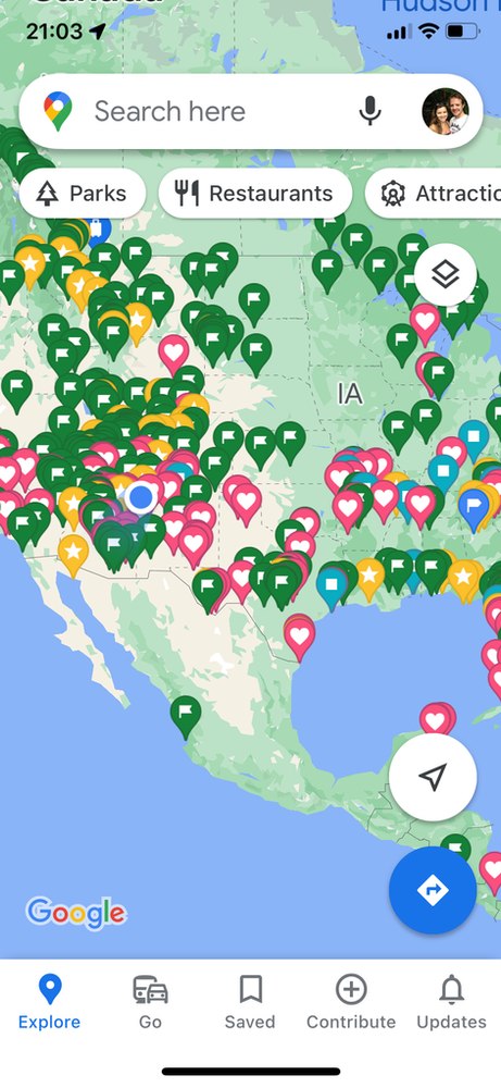 Keeping Track of Everywhere We Want to Go