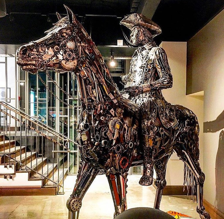 Recycled Metal Sculptor | United States | Brian Mock