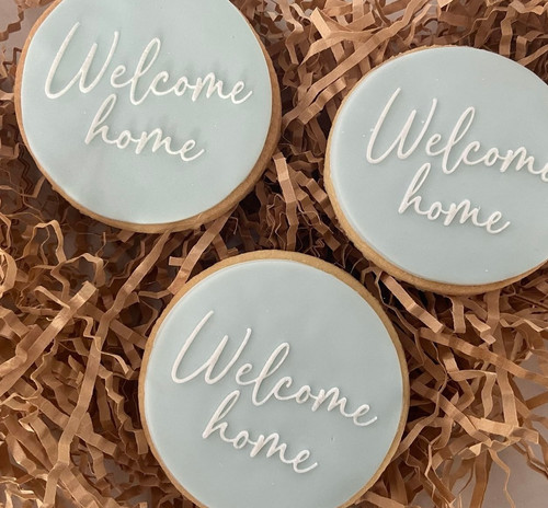 ‘Welcome Home’ Raised Stamp Debosser | Blue Fox Designs