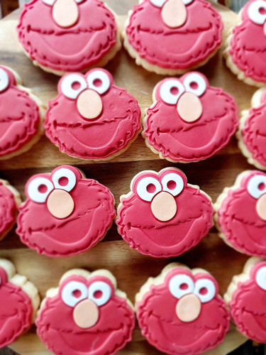 Elmo Face Cookie Stamp and Cutter | Blue Fox Designs