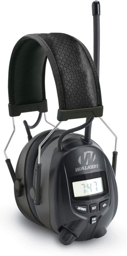 Walker's Game Ear Hearing Protection Over Ear Am/Fm Radio Earmuffs W ...