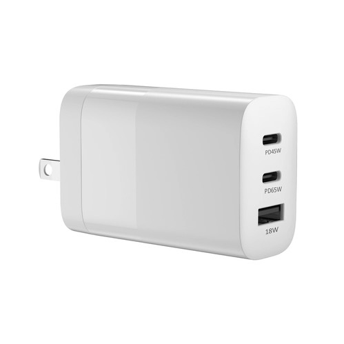 LAX 65W 3 Port Pd C+C+A Wall Charger | Sequim Electronics