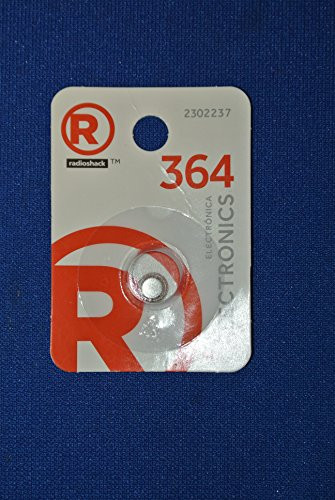RadioShack 364 Silver-Oxide Coin Cell Watch Battery | Sequim Electronics