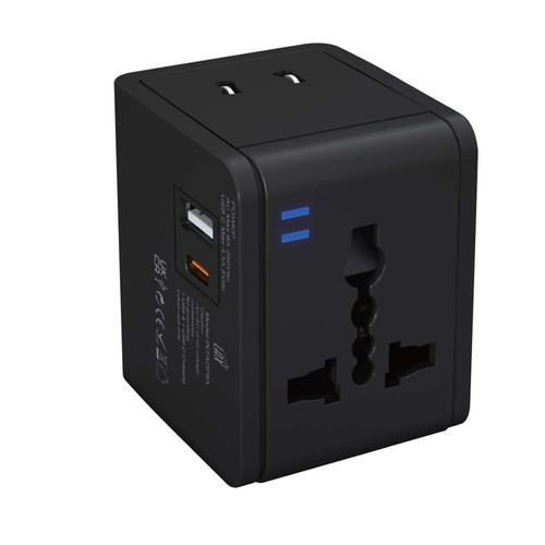 LAX Travel Adapter With 1X Usb-C And 1X Usb-A 150 Countries | Sequim ...