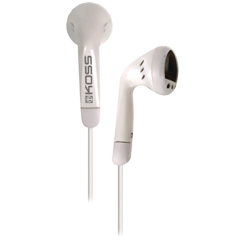 Koss Ke5 Earbud Headphones White | Sequim Electronics