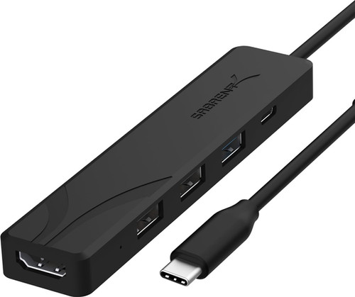 Sabrent Multi-Port Usb Type-C Hub With Hdmi 2.0 And Pd 3.0 | Sequim ...
