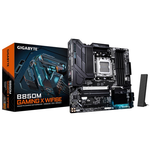 Gigabyte B850M GAMING X WIFI6E AMD AM5 Socket Micro-ATX Motherboard ...