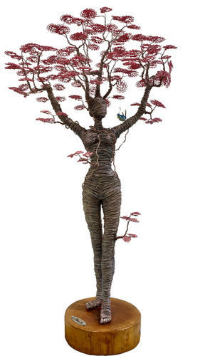 “Árbol del amor ” - wire sculpture - O. Rivera | Gastón Charó