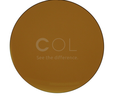 Gold Flash Mirror on Brown Base | COL Samples