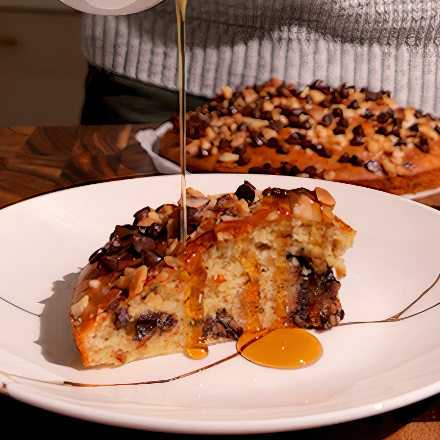Torta Pancake alla Banana