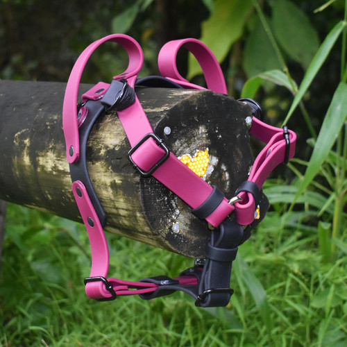 Y-Front Biothane Harness with Triglides | Bowie & Co