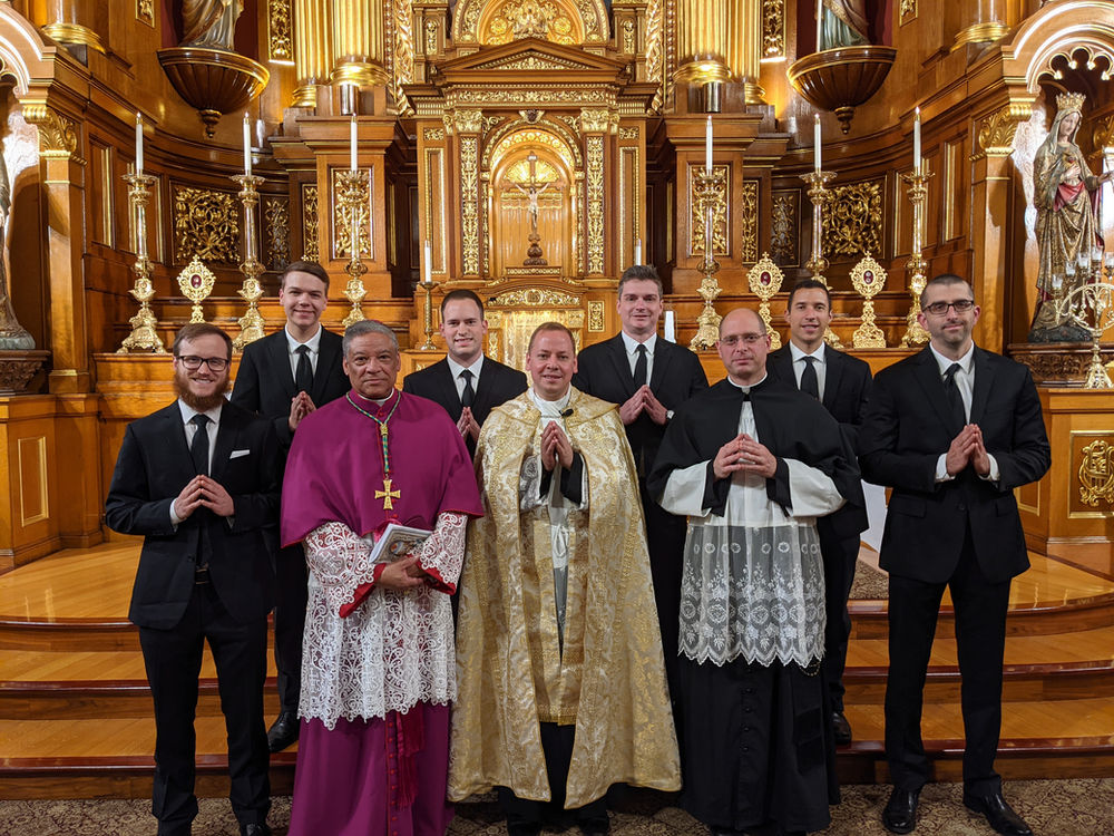 Canons Regular of St. John Cantius Welcome Postulants