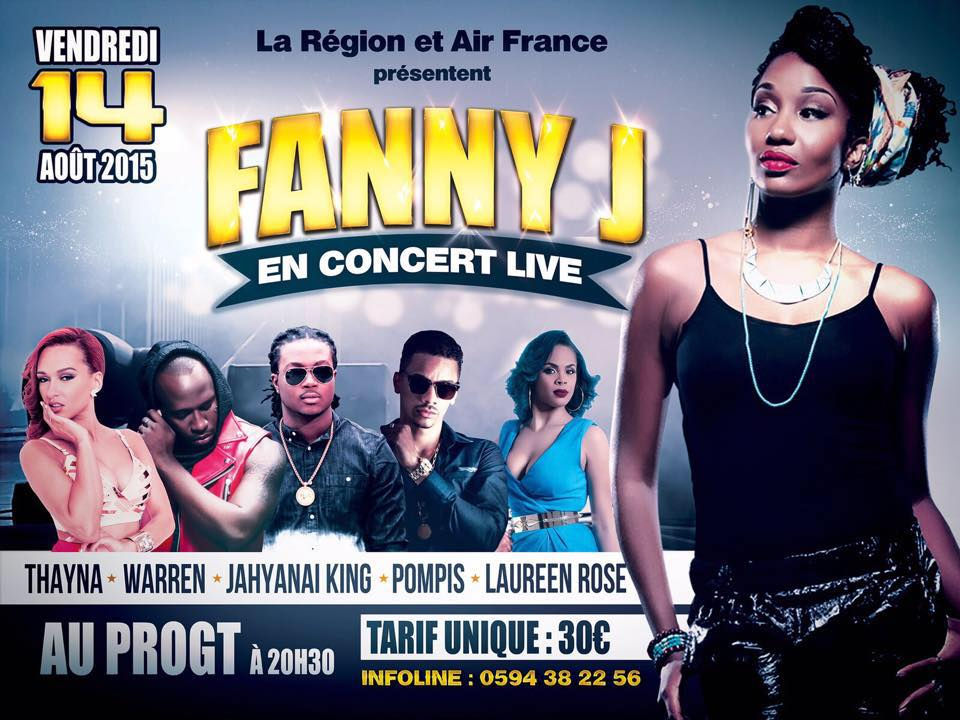 Fanny J "la reine du zouk" - promo 2012