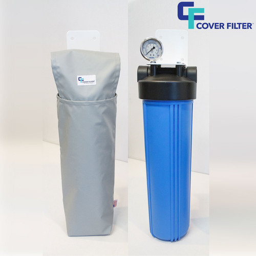 Tall Blue Housing Filter Cover | Cover Filters