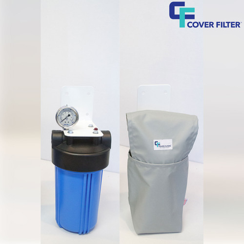 Short Blue Housing Filter Cover | Cover Filters