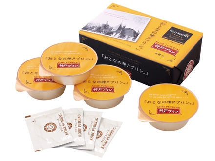 Kobe pudding by Toraku