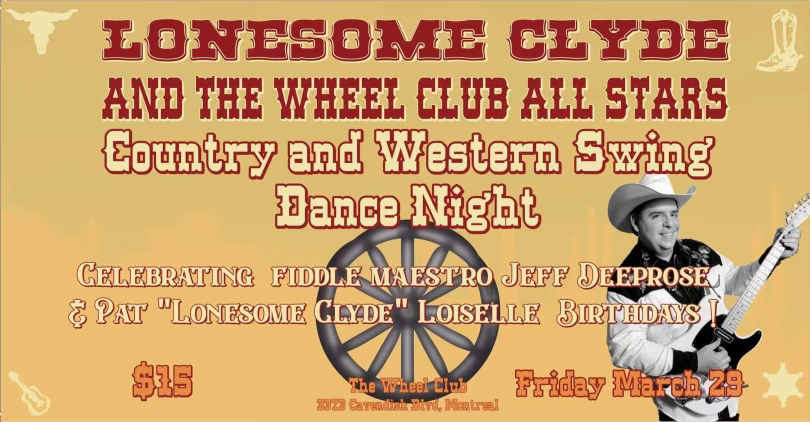Lonesome Clyde and The Wheel Club All Stars Country and Western Swing ...