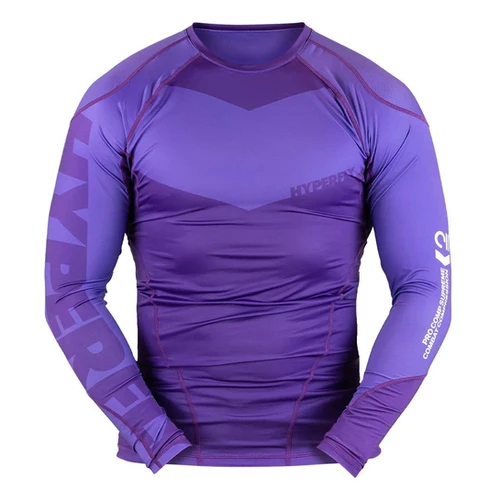 Rash Guard Hyperfly L/S Ranked Supreme - Roxo | Fighters Brasil