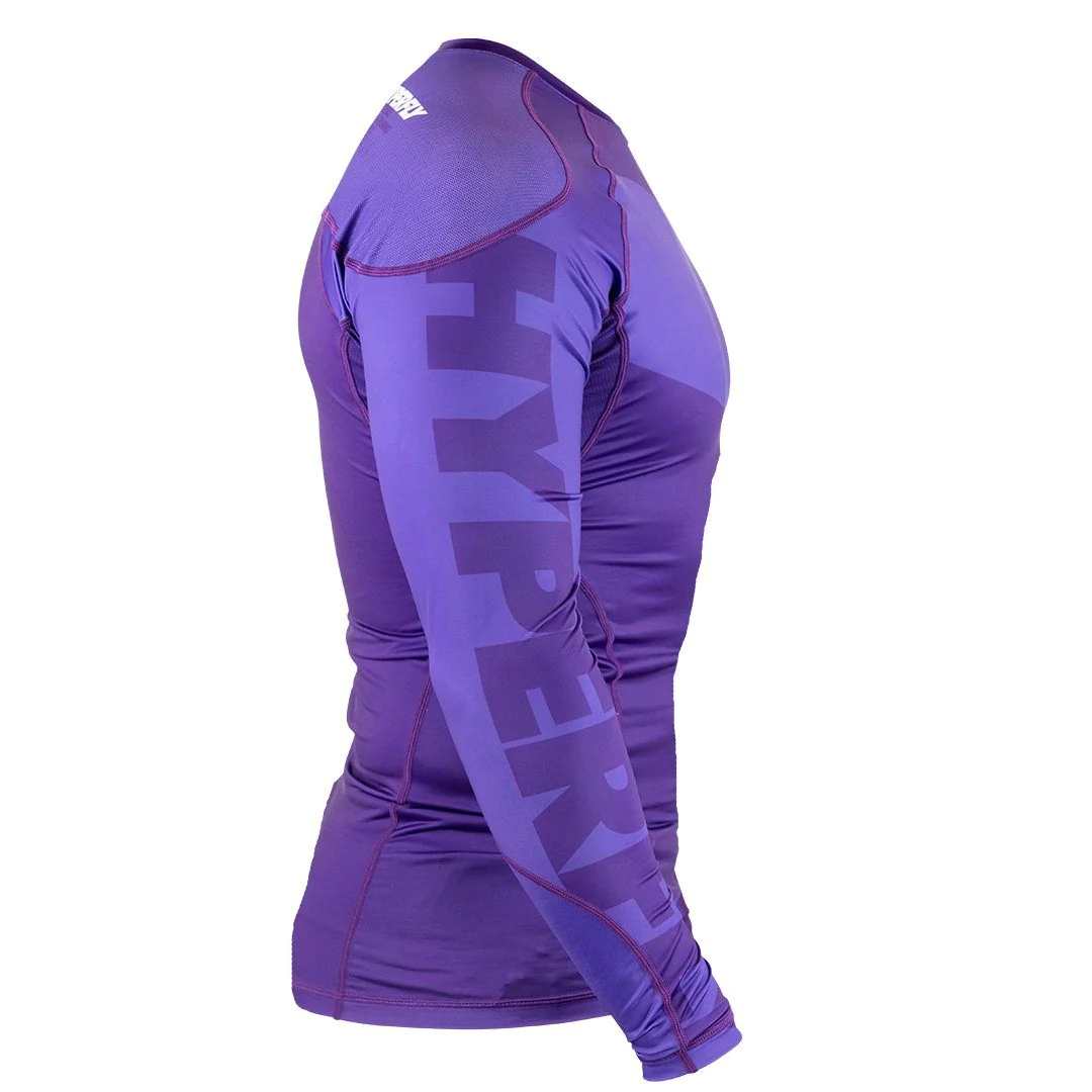 Rash Guard Hyperfly L/S Ranked Supreme - Roxo | Fighters Brasil