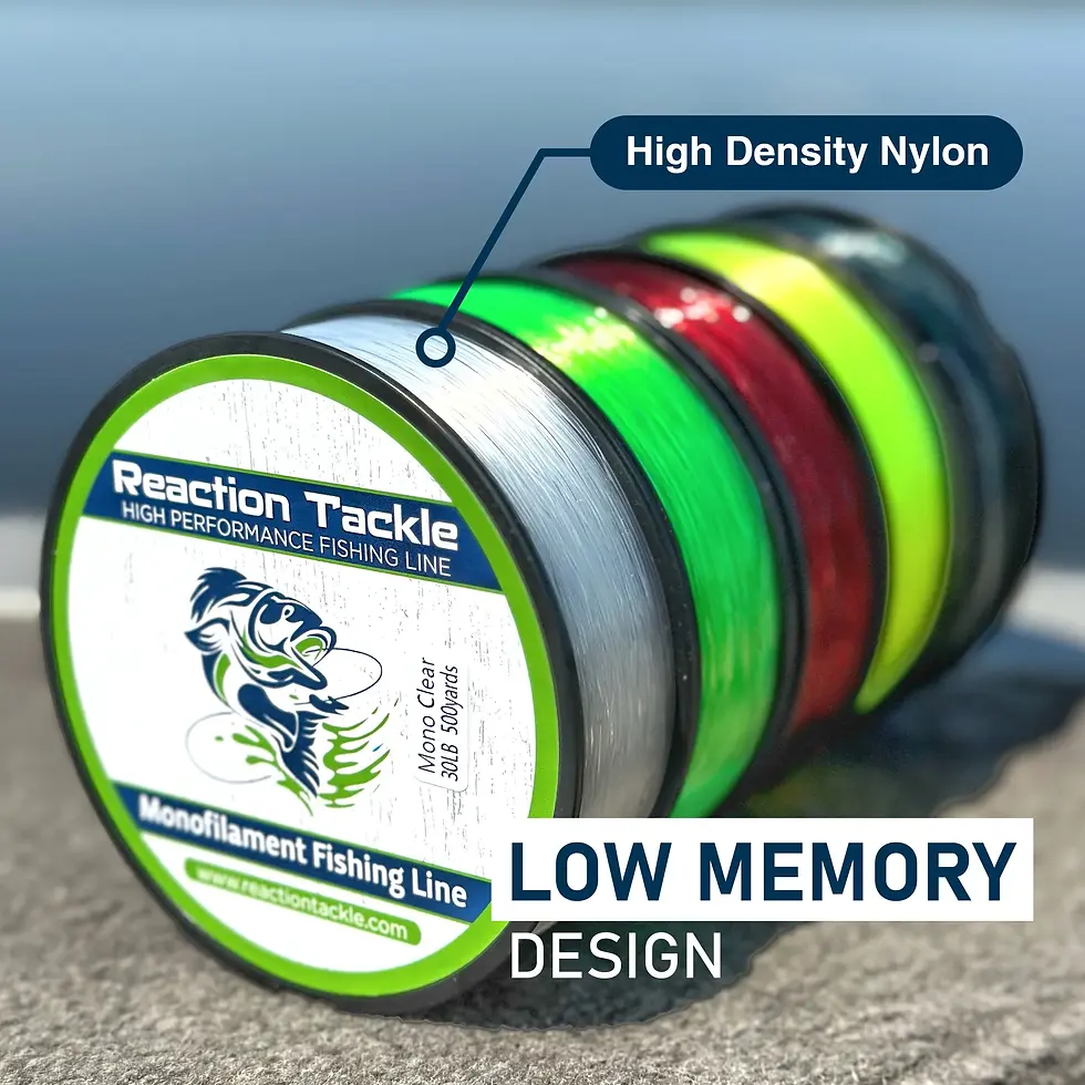 Reaction Tackle Mono Fishing Line | Hazlifefishing