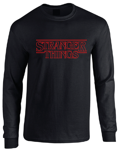 Stranger Things Season 1 Logo Long Sleeve T-Shirt | Twin City Designs