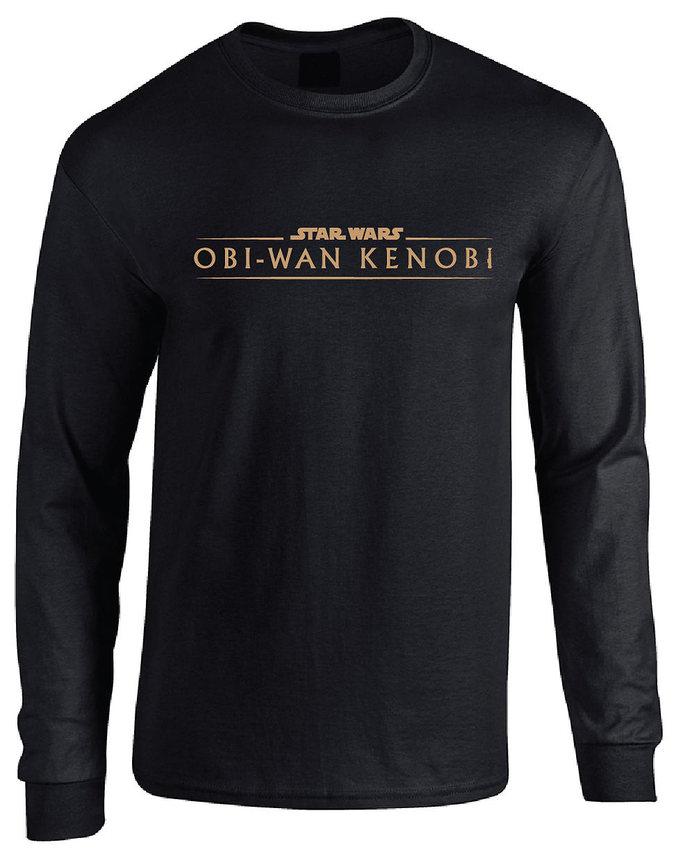 Obi-Wan Kenobi Series Logo Long Sleeve T-Shirt | Twin City Designs