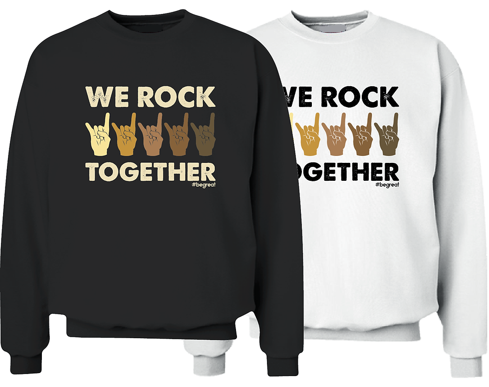 Official Nick Harrison "We Rock Together" Sweatshirt | Twin City Designs