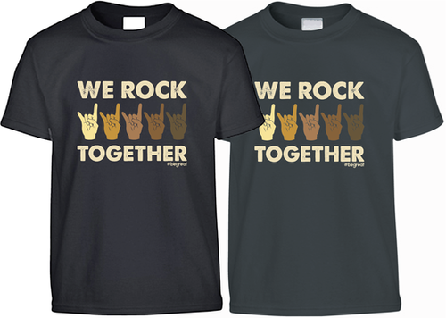Official Nick Harrison "We Rock Together" Youth T-Shirt | Twin City Designs